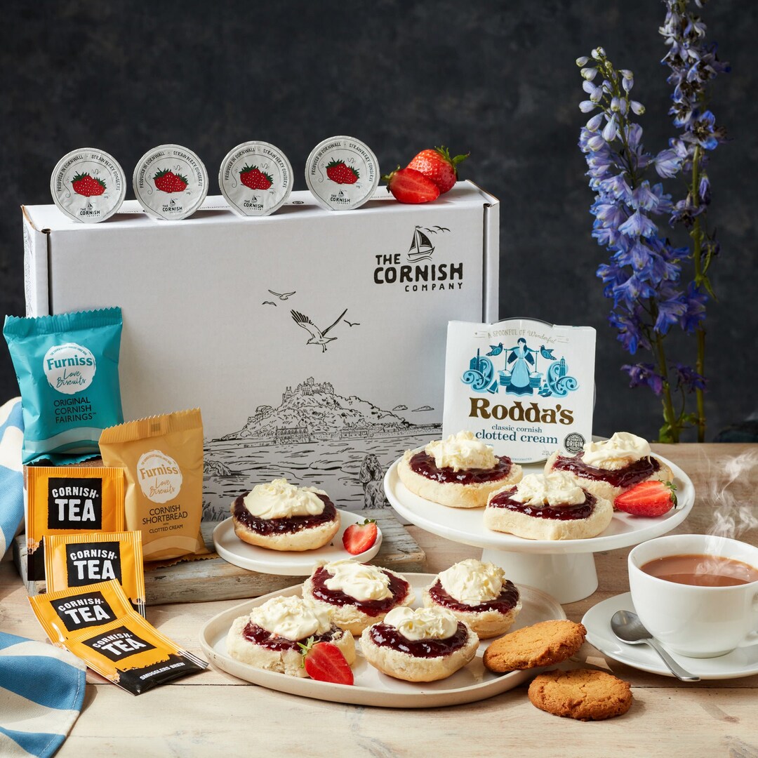 Luxury Afternoon Tea Hamper Perfect for Birthdays, Father's Day, Thank ...