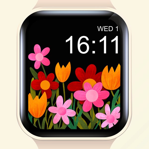 Floral Watch - Etsy