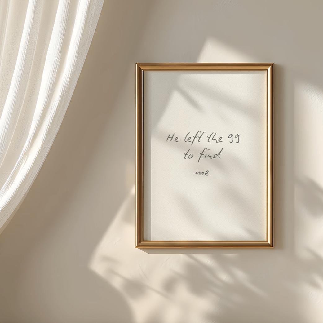 He Left the 99 to Find Me Printable Christian Wall Art | Parable of the ...