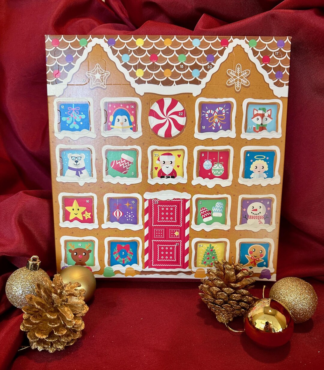 Belgian Chocolate Advent Calendars Gingerbread House - Etsy