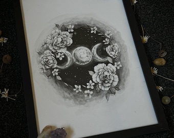 Triple Moon - Etsy