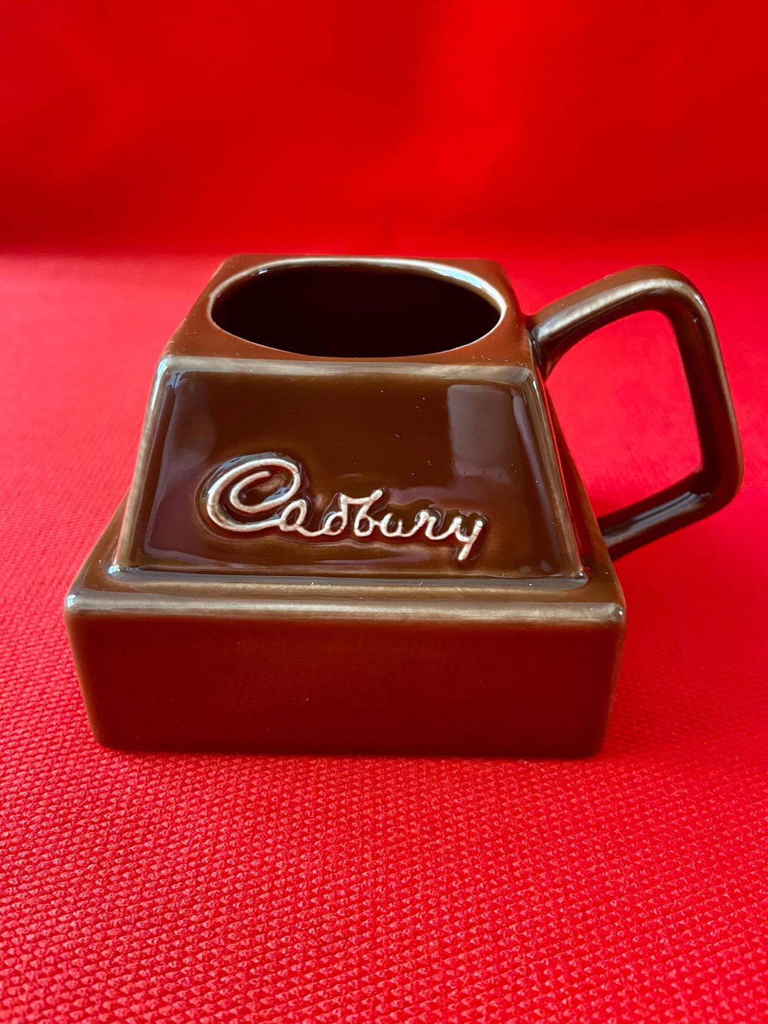 Cadbury Carlton Ware England Chocolate Chunk Shaped Vintage Advertising ...