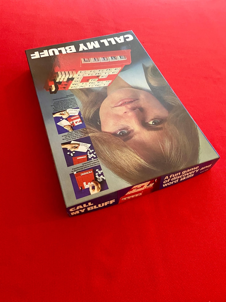 Call My Bluff Vintage 1970s Word Tile Game by Mind Movers - Etsy