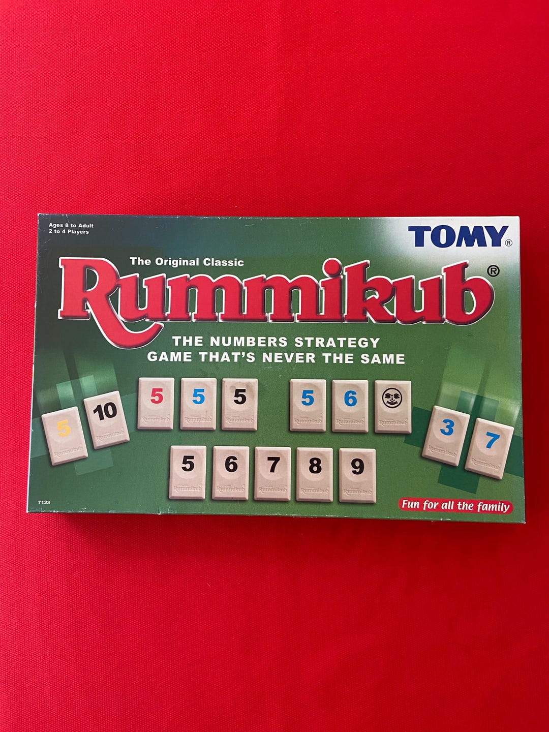 Rummikub Original Classic Rummy Number Tile Game by Tomy 1995 Complete and in Superb Condition ...