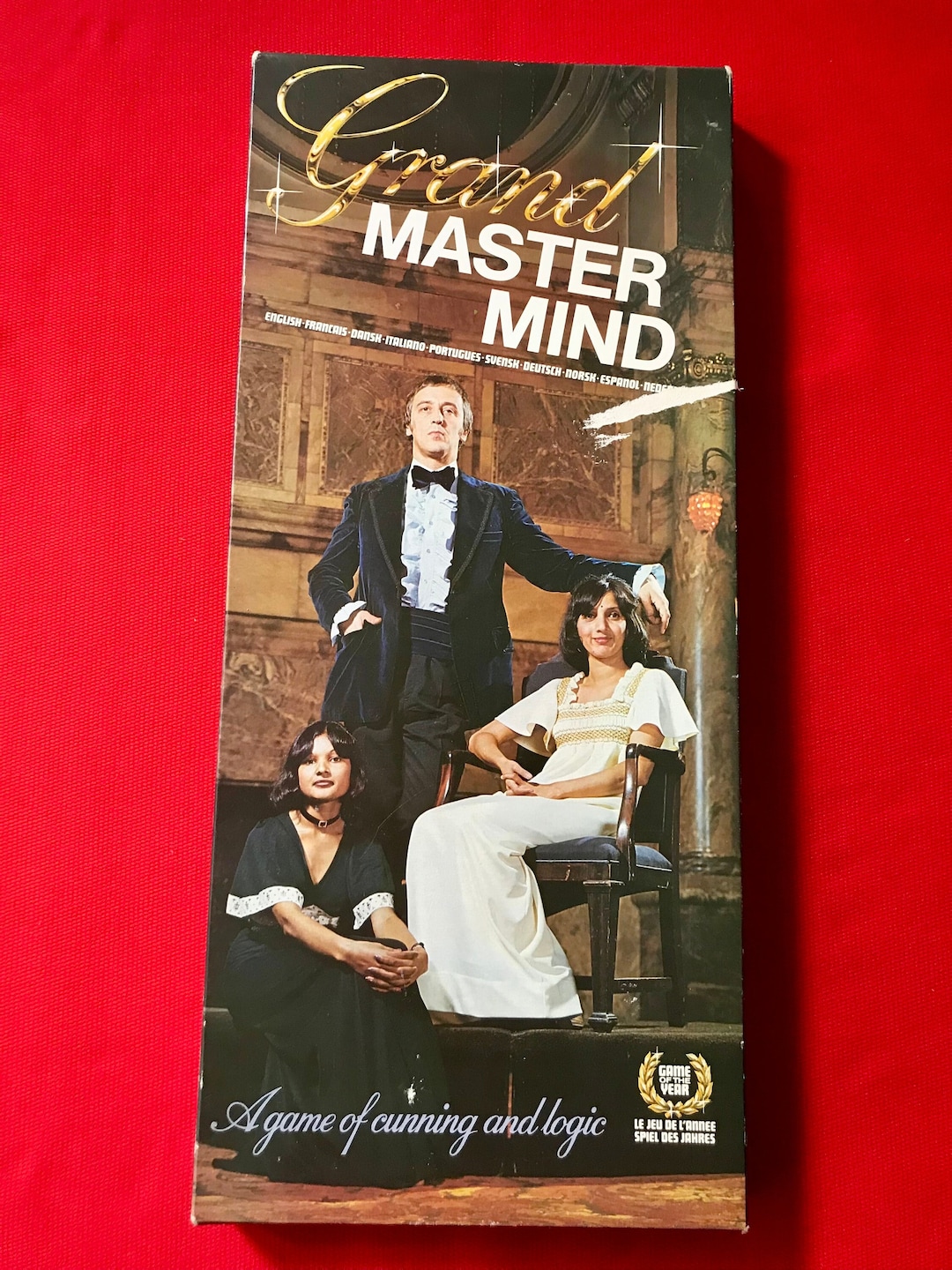 Grand Master Mind Vintage Board Game by Invicta Plastics 1974 Superb ...