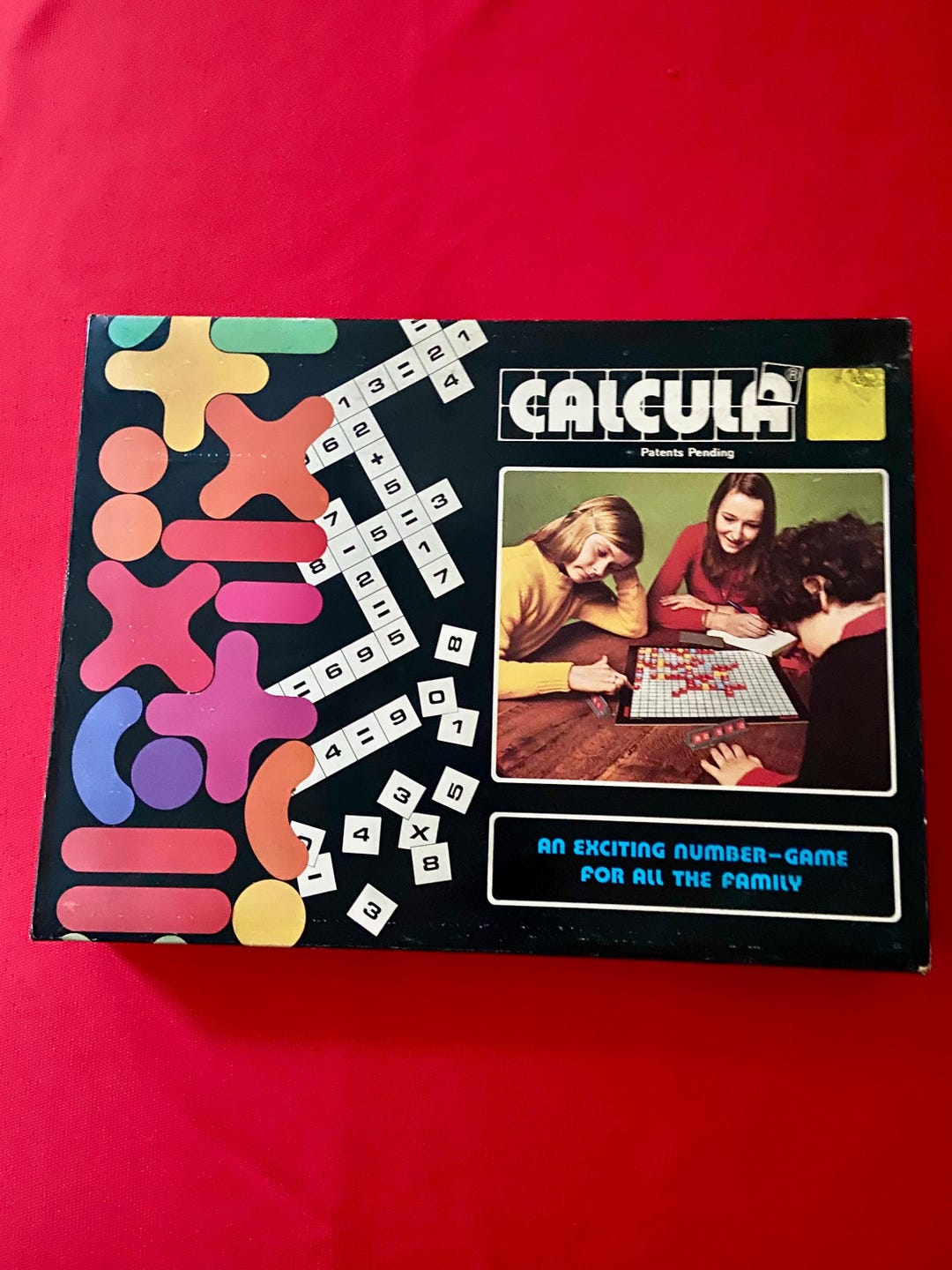 Calcula Vintage 1970s Number Tile Board Game by Interbero Holland ...
