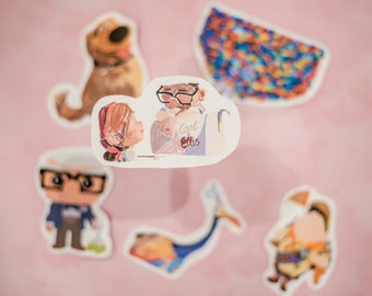 Carl and Ellie Sticker - Etsy