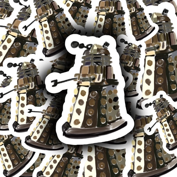 Dalek Sticker - Etsy