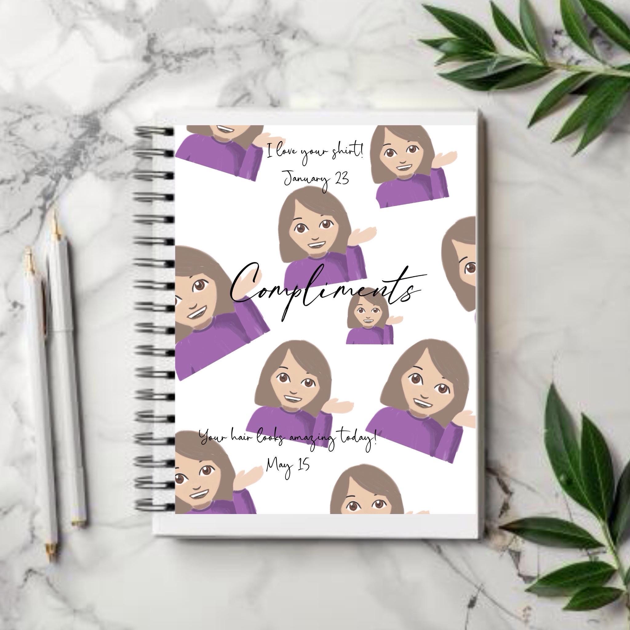 Compliment Log Printable, Digital Download, Printable Bullet Journal ...