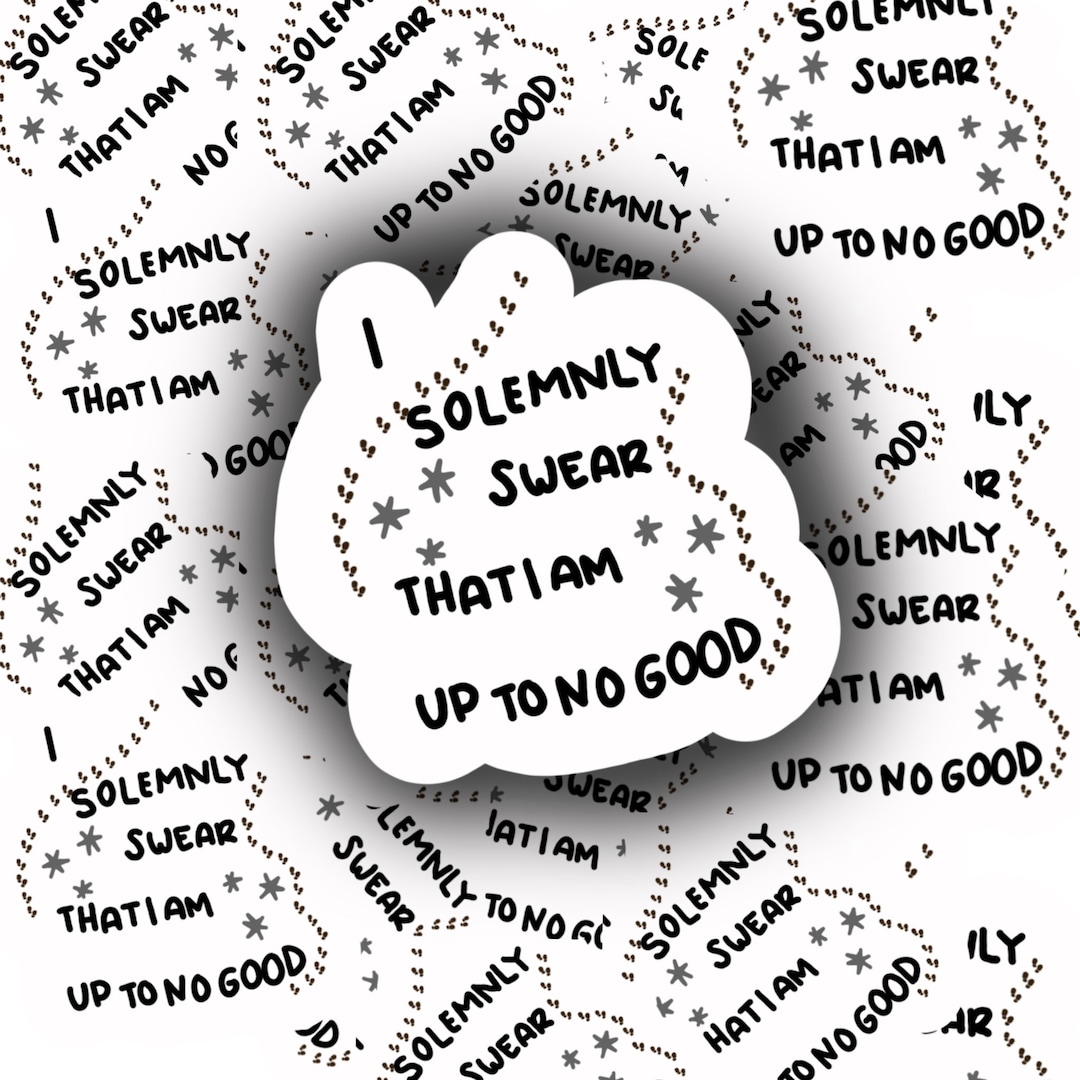 Up to No Good Sticker - Etsy