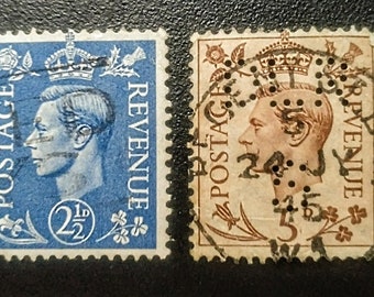 King George Stamps - Etsy