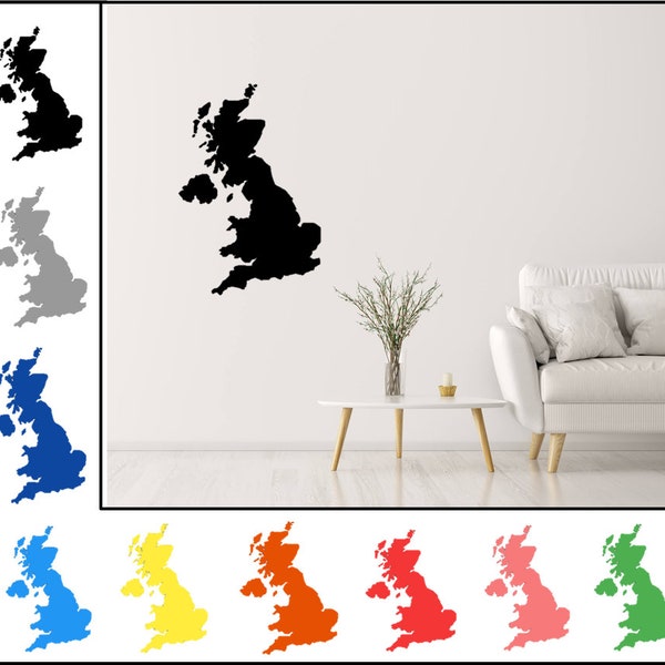 Uk Map Pink - Etsy UK