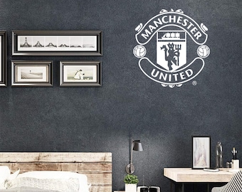 Manchester United Sticker | Etsy UK