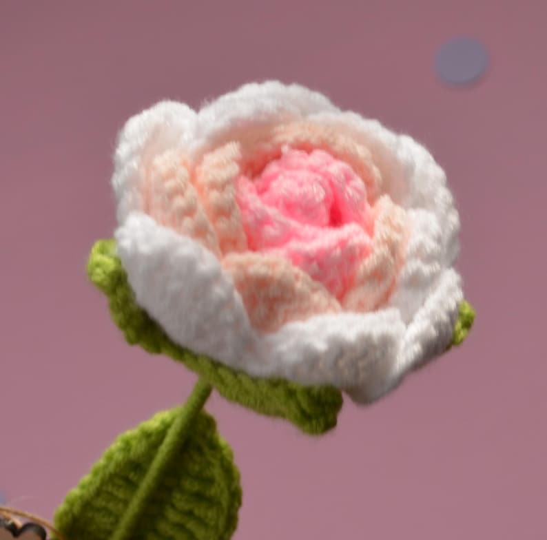 Teacher Gift, Teacher Thank You for Helping Me Grow, Single Crochet ...