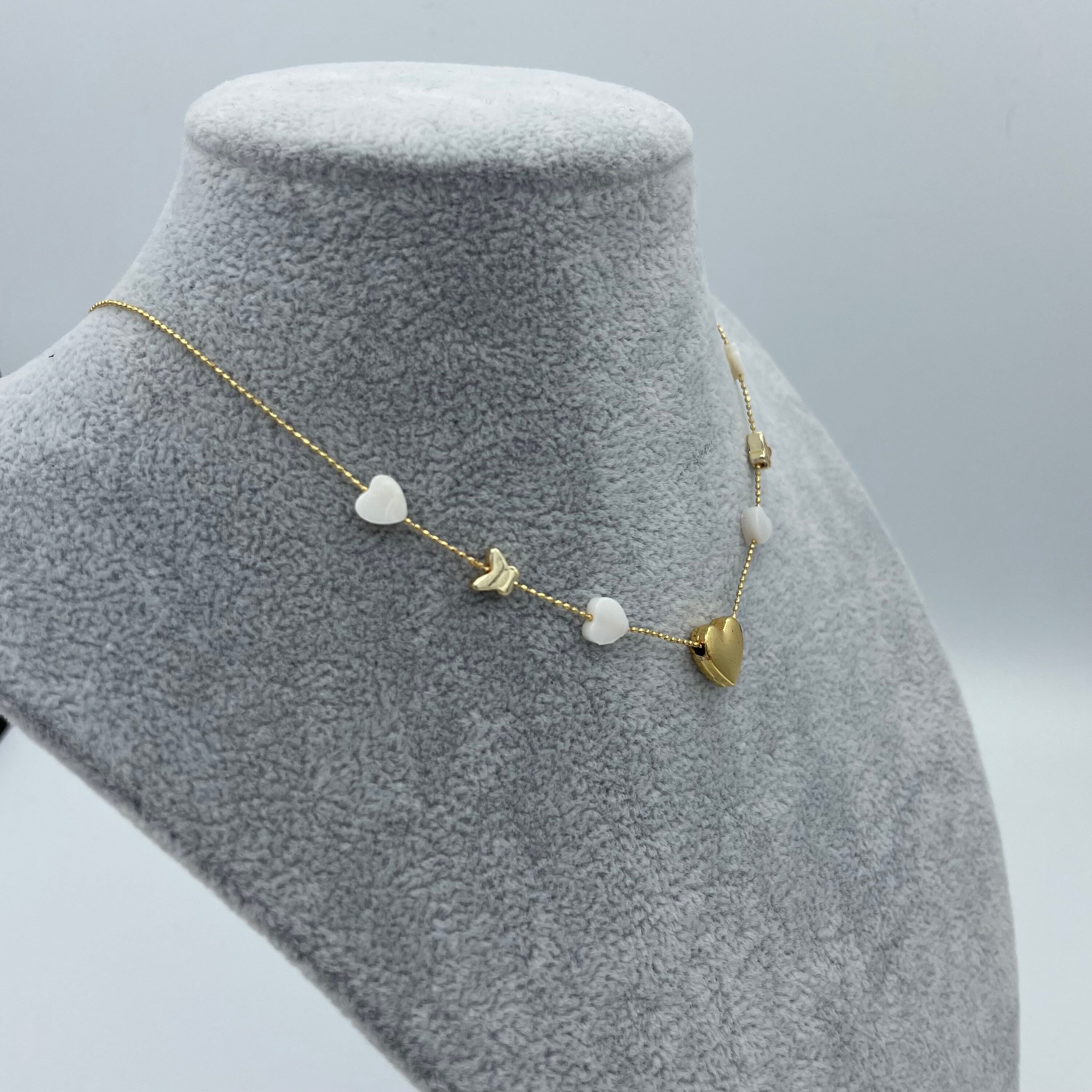 Delicate Butterfly Jewelry,dainty Projection Necklace,fidget Necklace ...