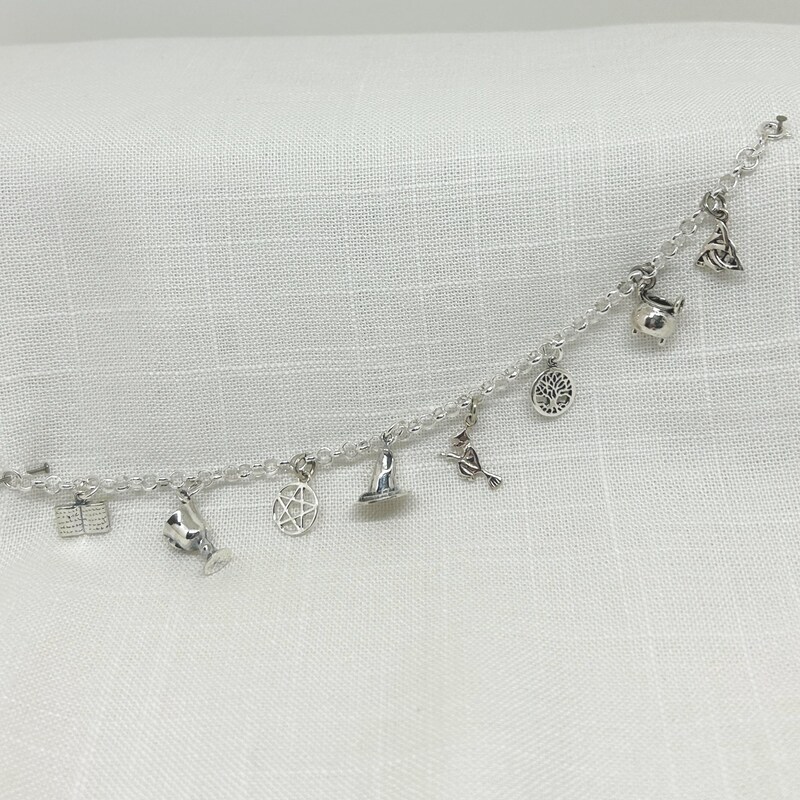 Witch Charm Bracelet - Etsy