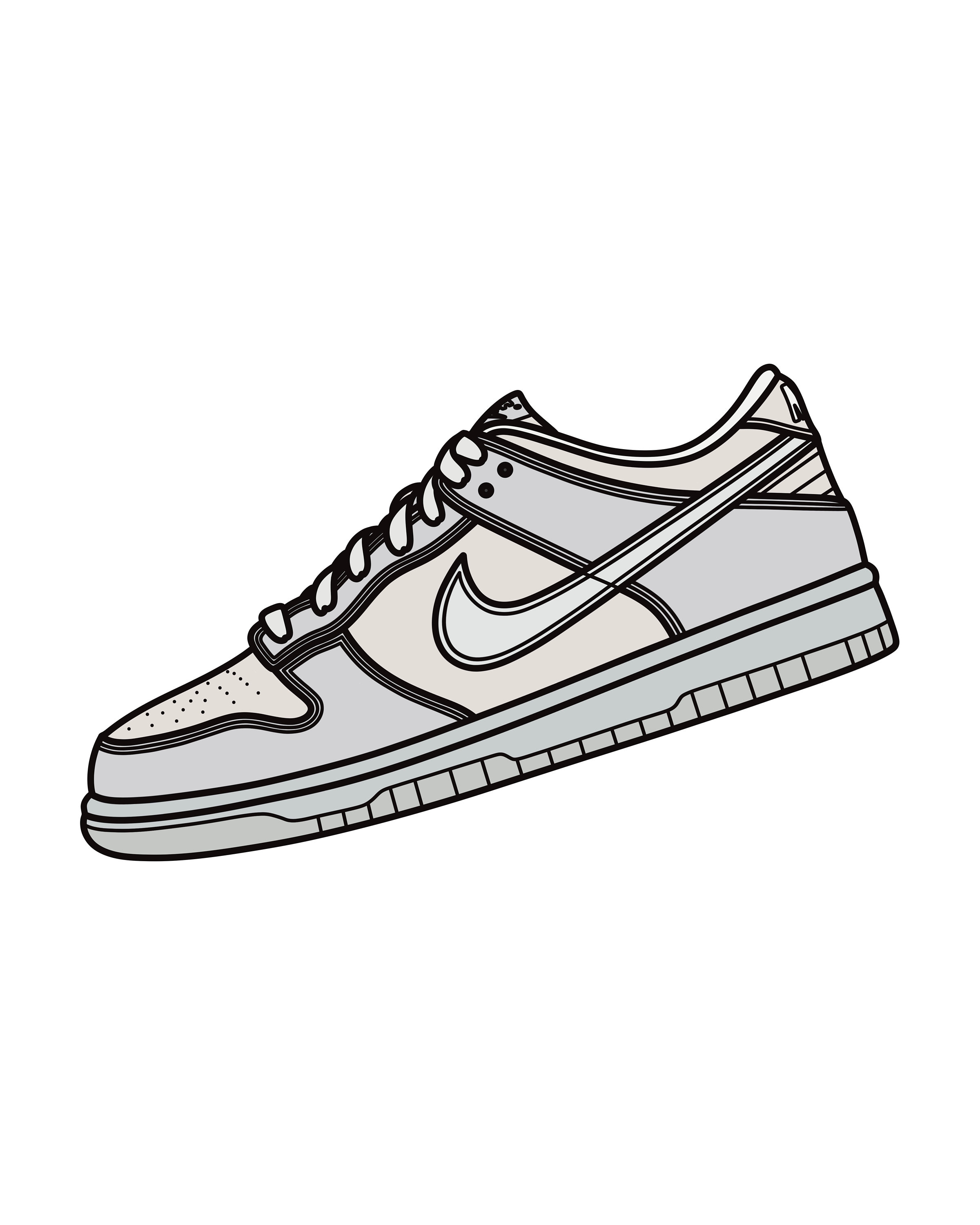 Nike Shoes Drawing