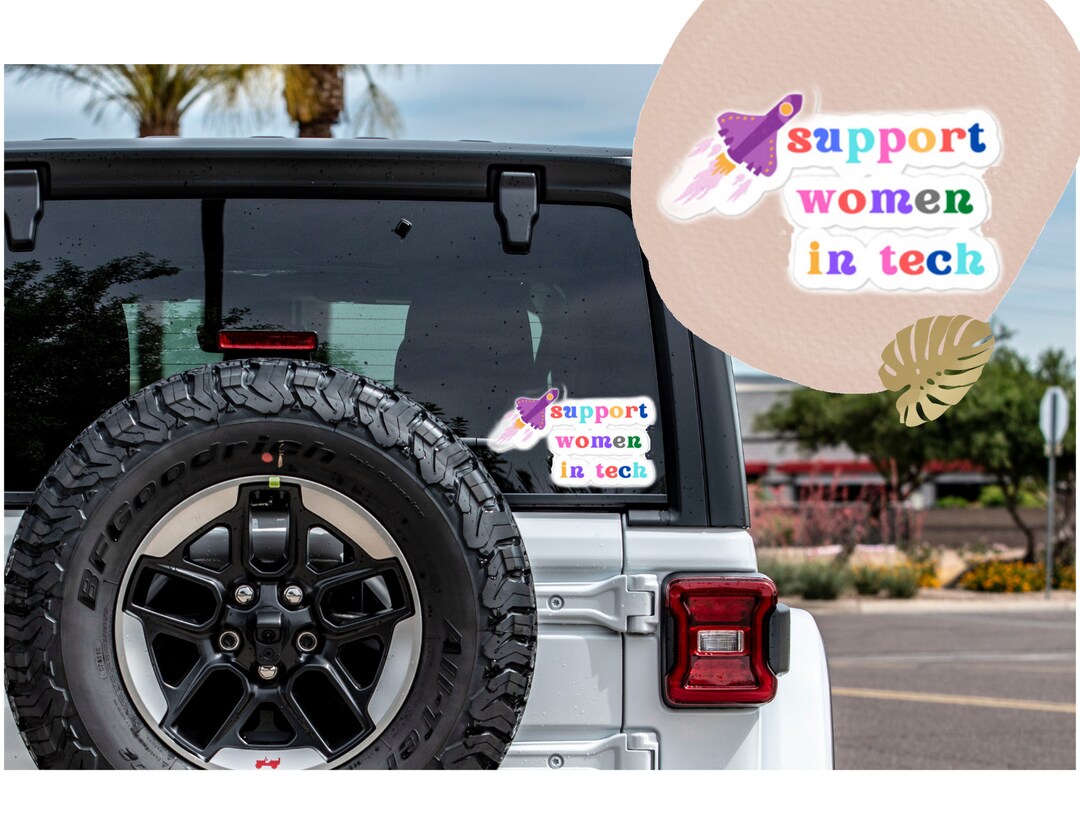 Women in Tech Stickers | Software Engineer Stickers | She Codes | Vinyl ...