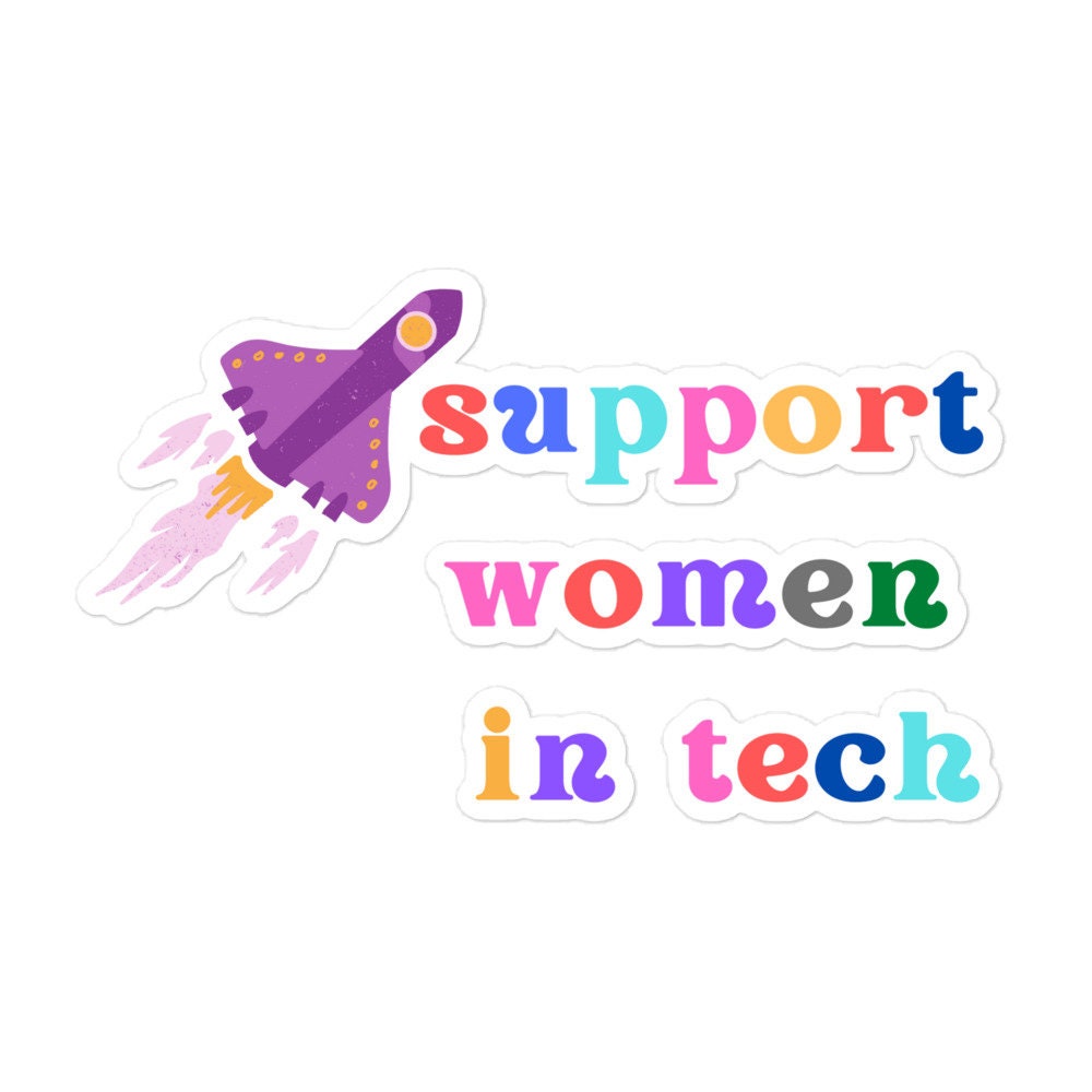 Women in Tech Stickers | Software Engineer Stickers | She Codes | Vinyl ...