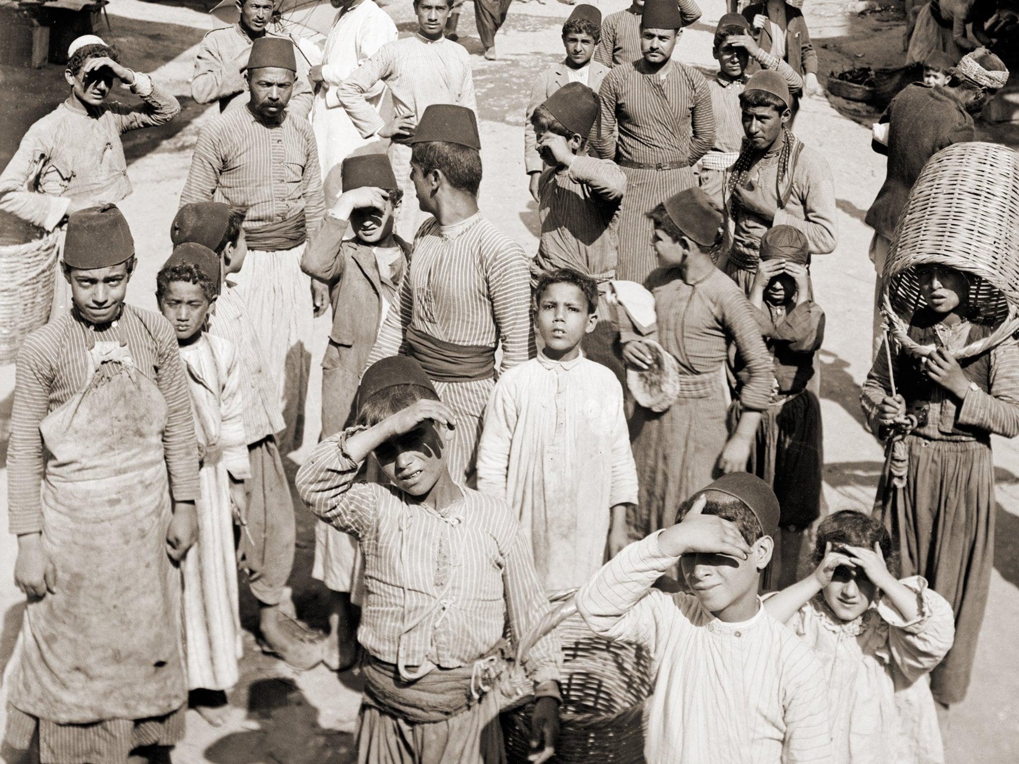 Beirut Lebanon 1900s Street Photograph, the Vegetable Market, Old ...