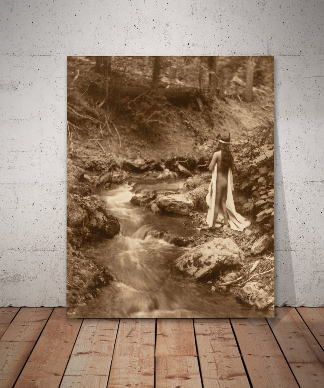 Edward Curtis Print: Native American Woman - the Maid of Dreams - Etsy