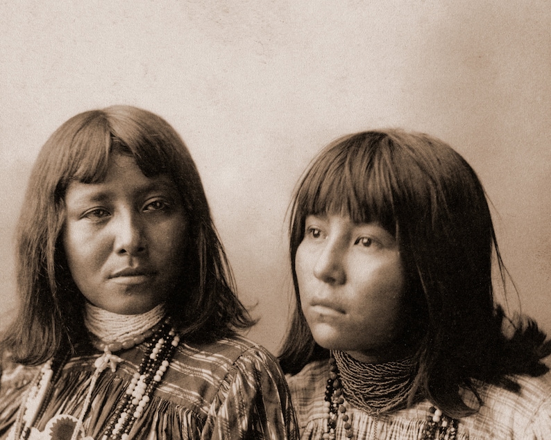 Apache Indian Girls Portrait, American Indian Women, Native American ...