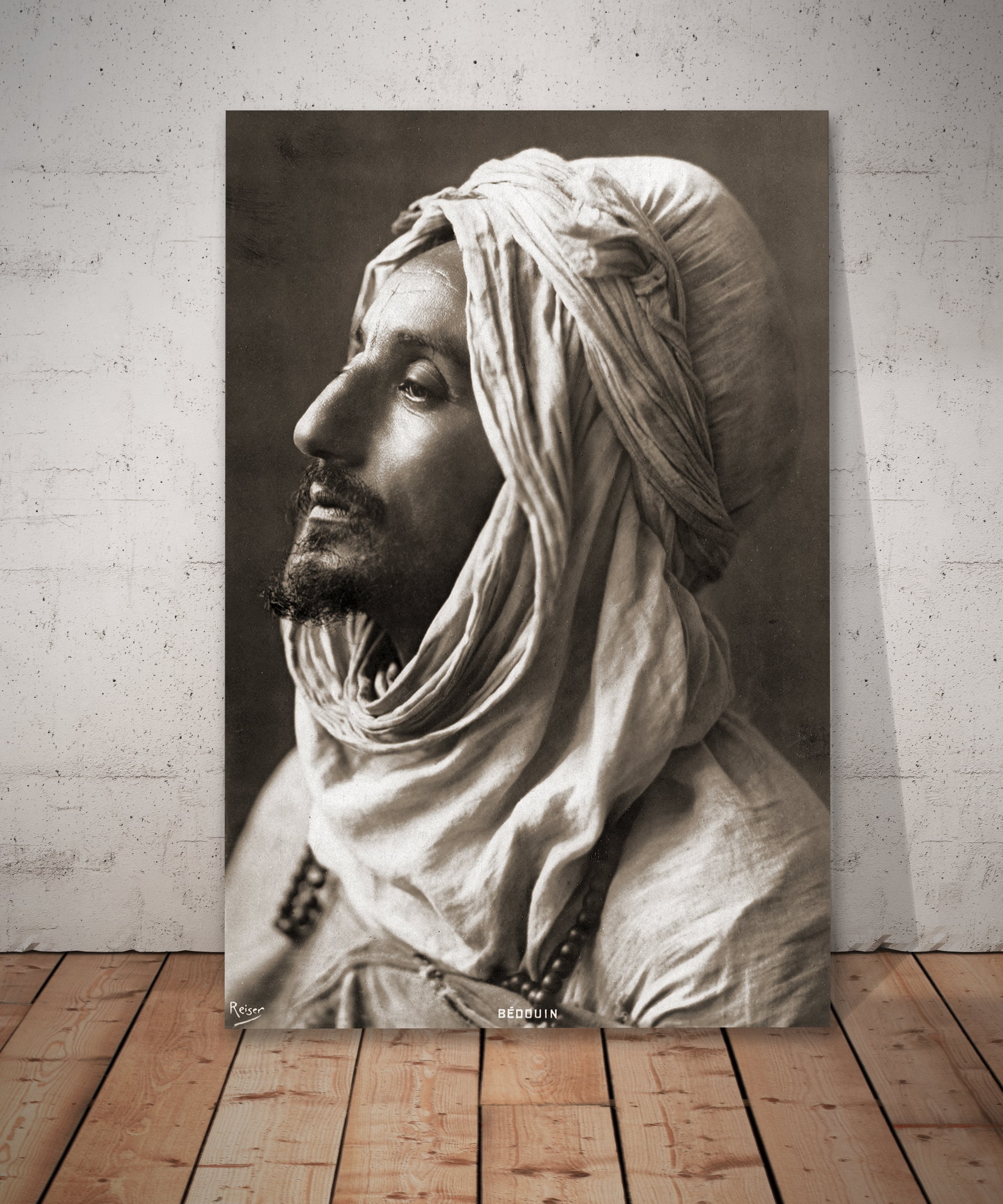 Portrait of a Bedouin Man, Bedouin Photo Vintage, Bedouin Life, Desert ...