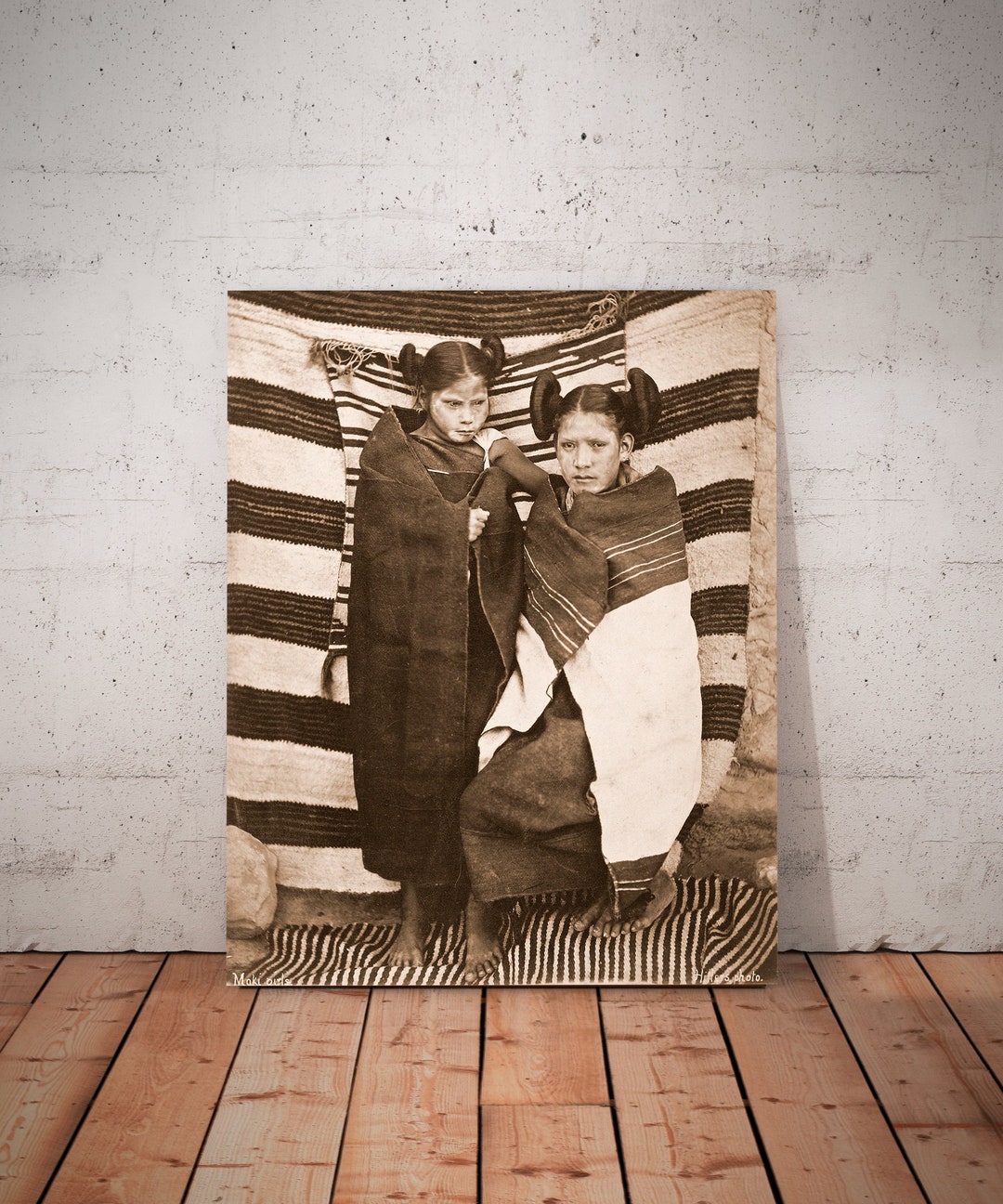 Hopi Indian Girls Portrait, Moki Indian Women, American Indian Women ...