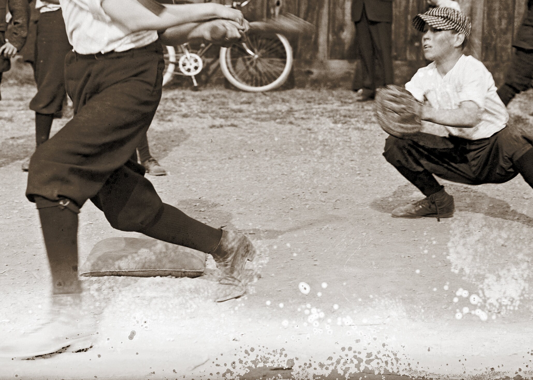 Children Playing Baseball, Playground, Baseball Vintage Photo, Madison ...