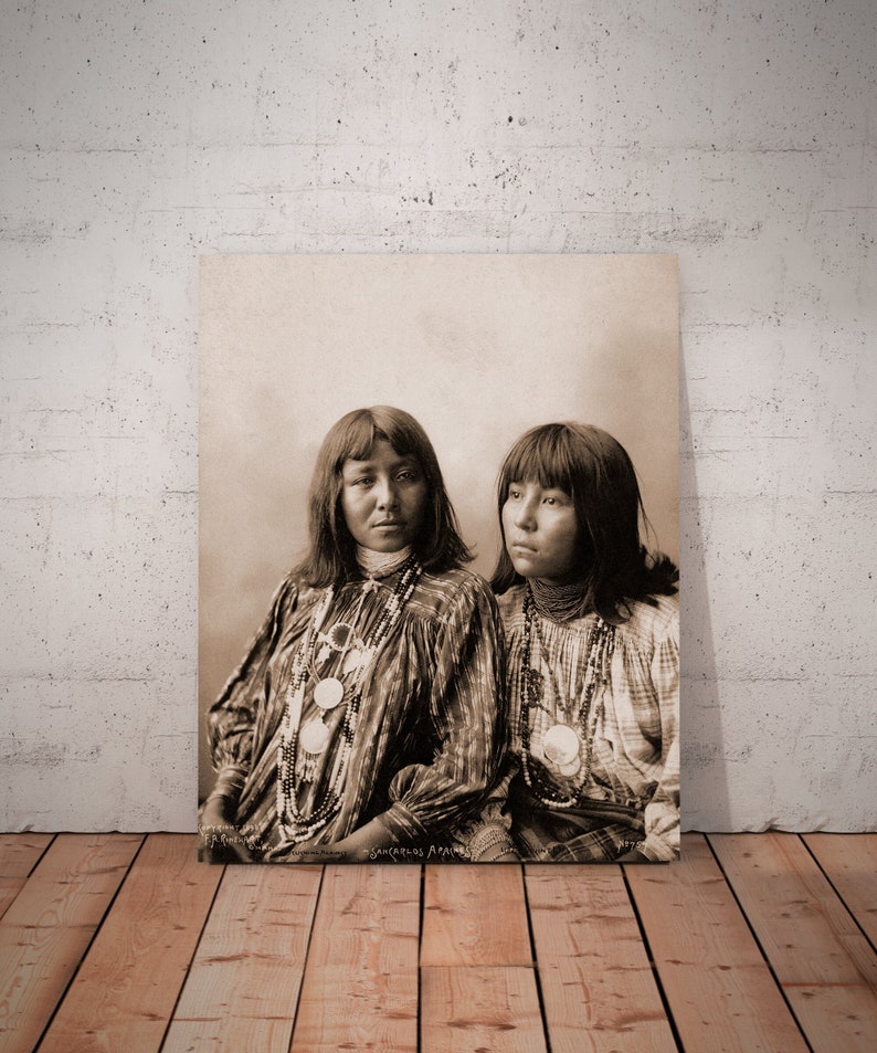 Apache Indian Girls Portrait, American Indian Women, Native American ...