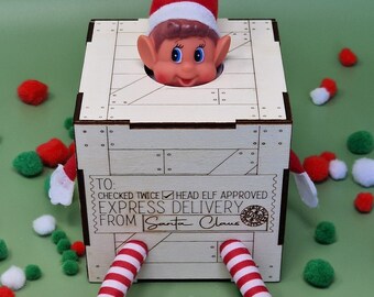 Christmas Elf Box - Etsy UK
