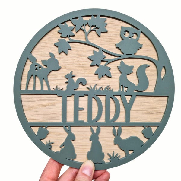 Deer Name Sign Room - Etsy UK