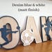 Wooden Football Alphabet Letters, Personalised Football Player Name ...