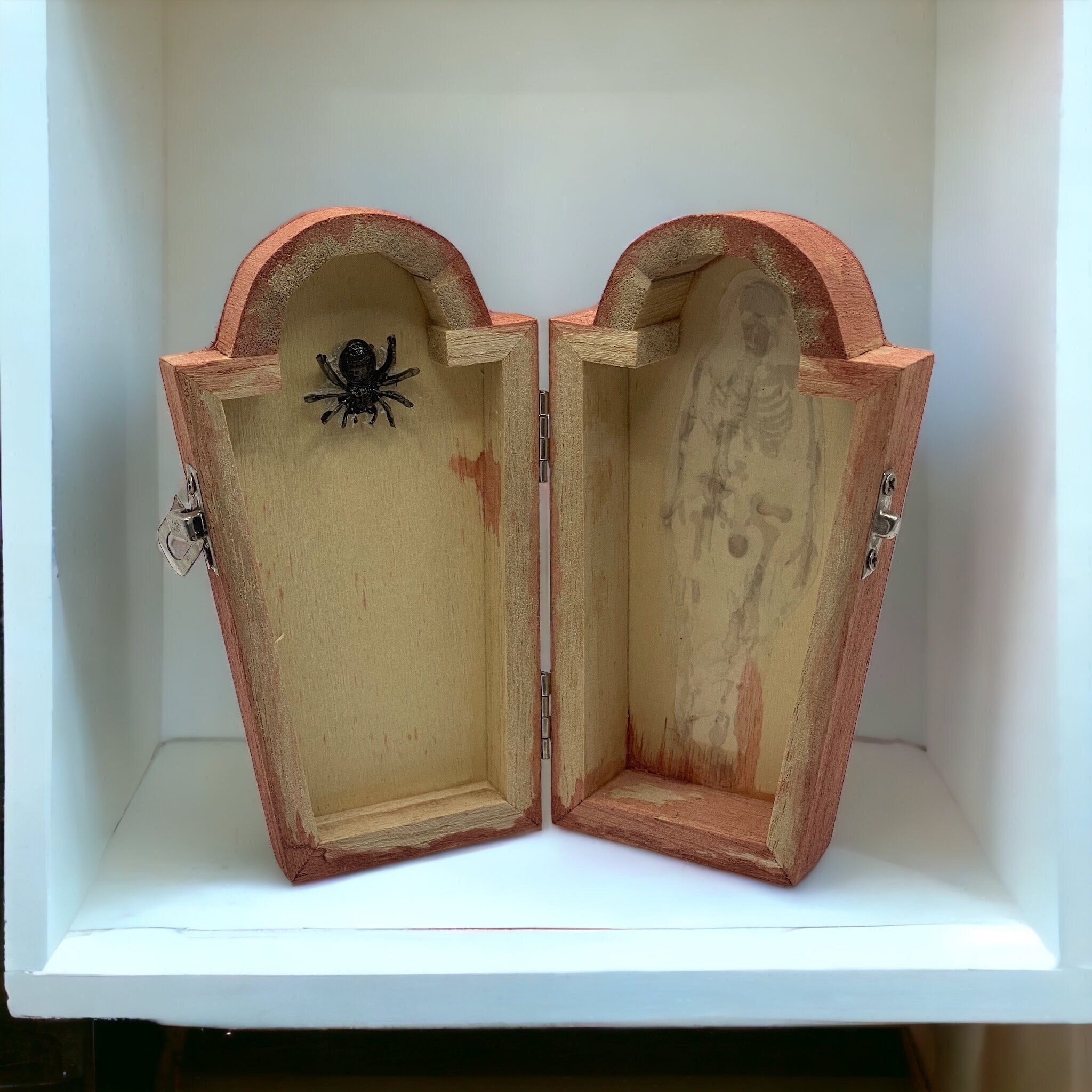 Wood Coffin | 3d Art | Opens | Chest - Etsy