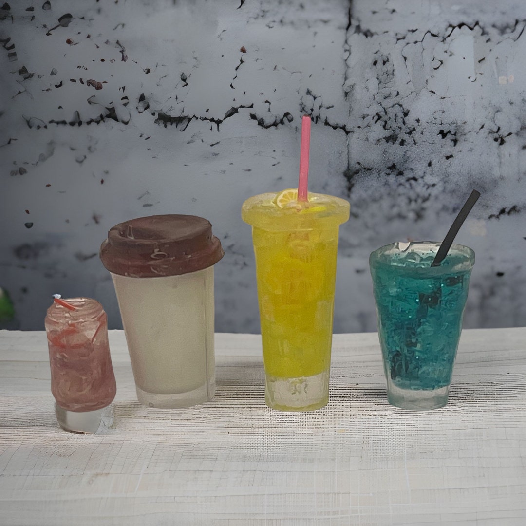 Miniature Cups/glasses Drinks 1:12 - Etsy