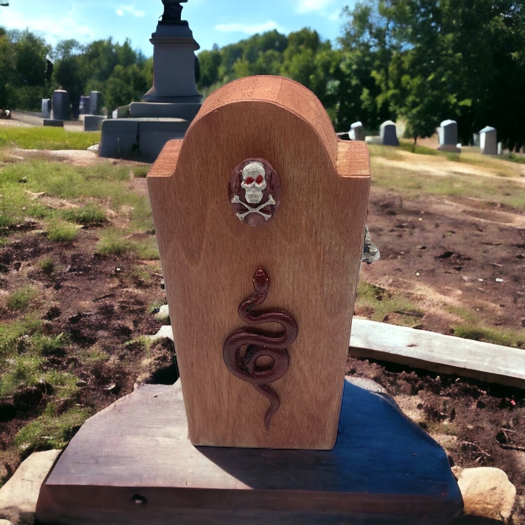 Wood Coffin | 3d Art | Opens | Chest - Etsy