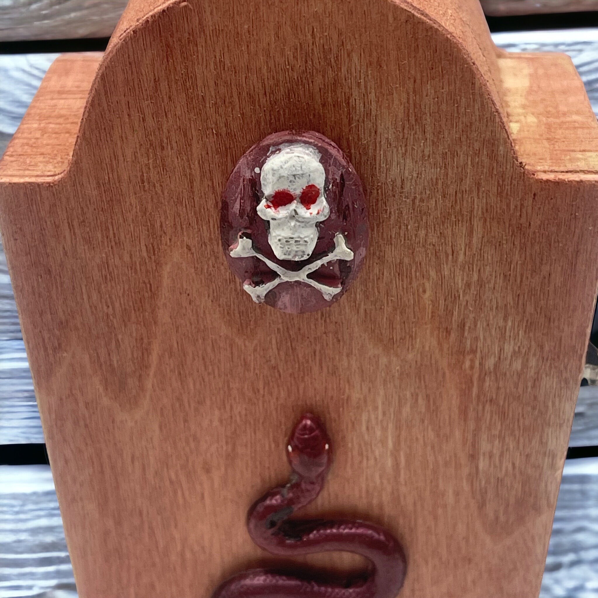 Wood Coffin | 3d Art | Opens | Chest - Etsy