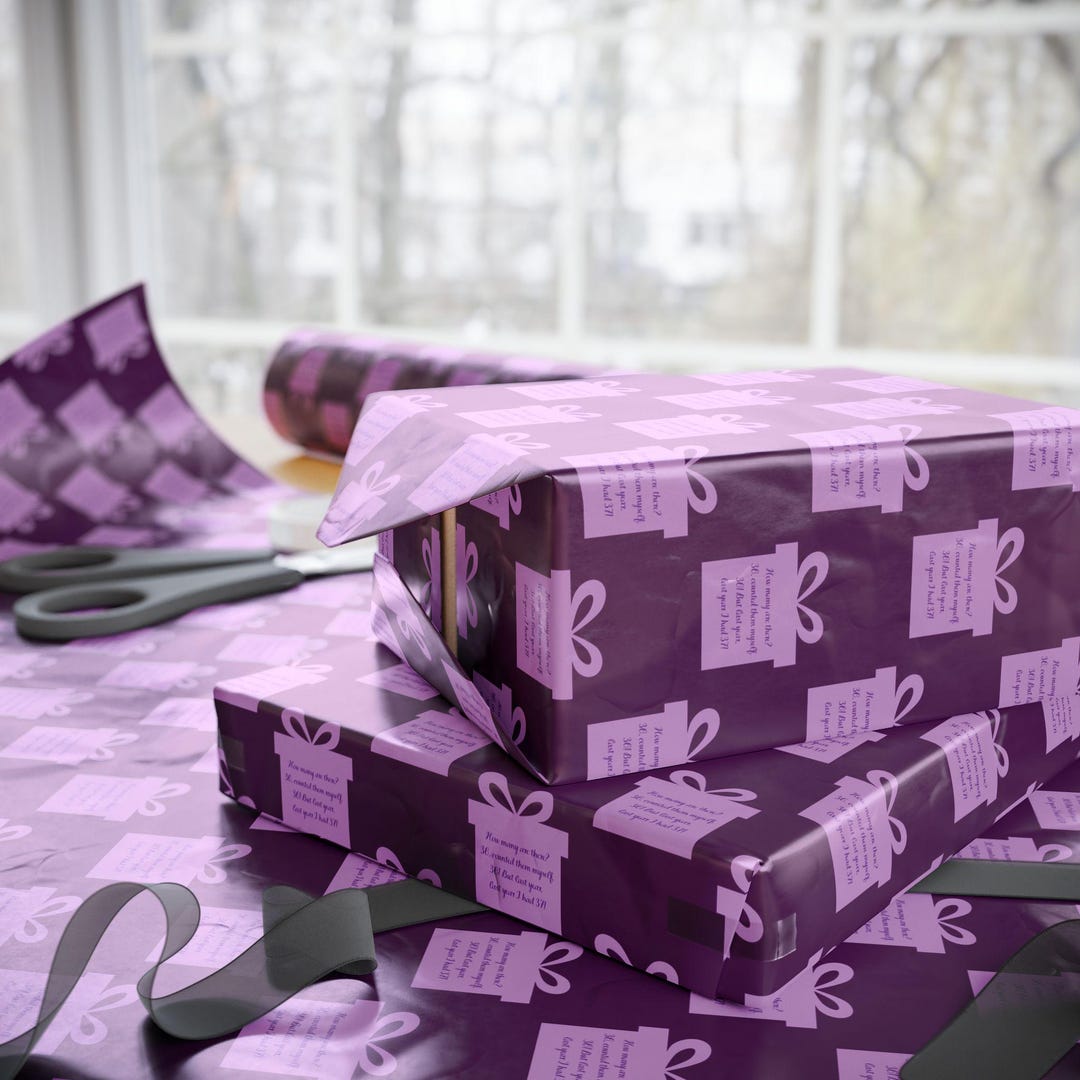 Harry Potter Dudley Quote Birthday Christmas Gift Present Wrapping ...