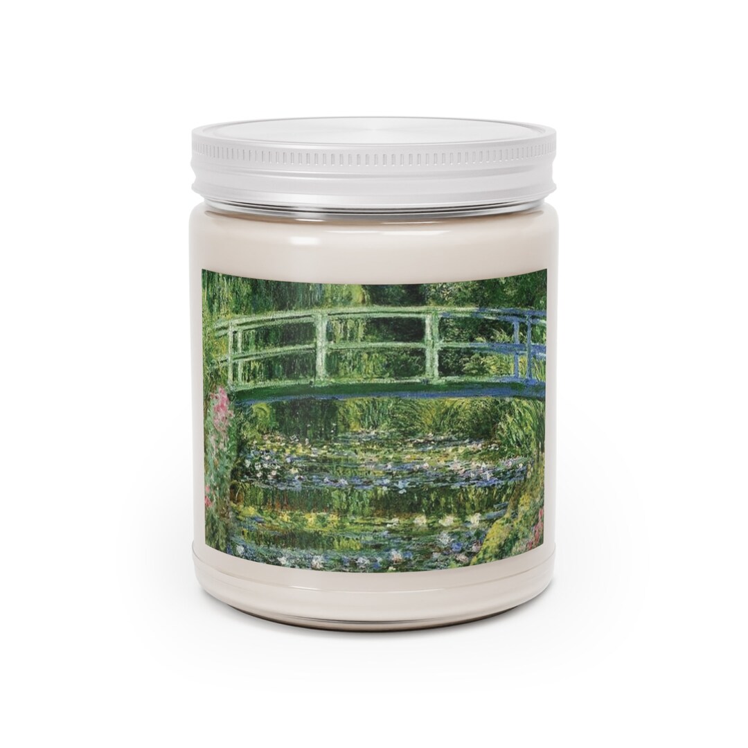 Monet Painting Cottagecore Scented Candles, 9oz - Etsy