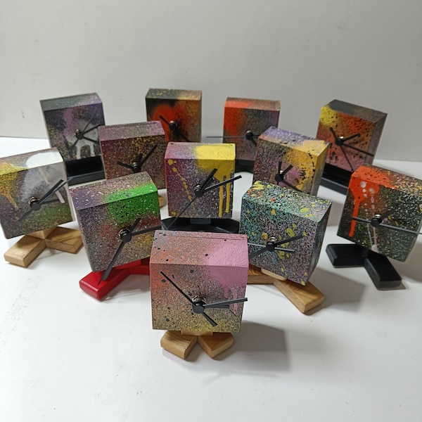 Unique Mantel Clock - Etsy