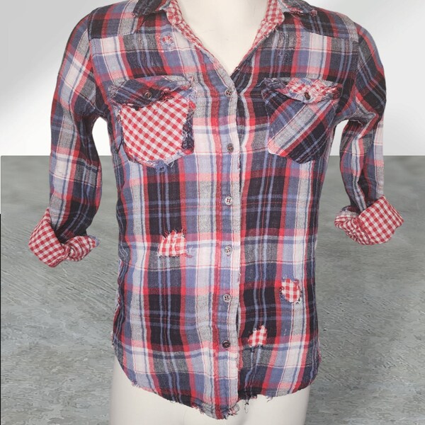 Horror Flannel Shirt - Etsy