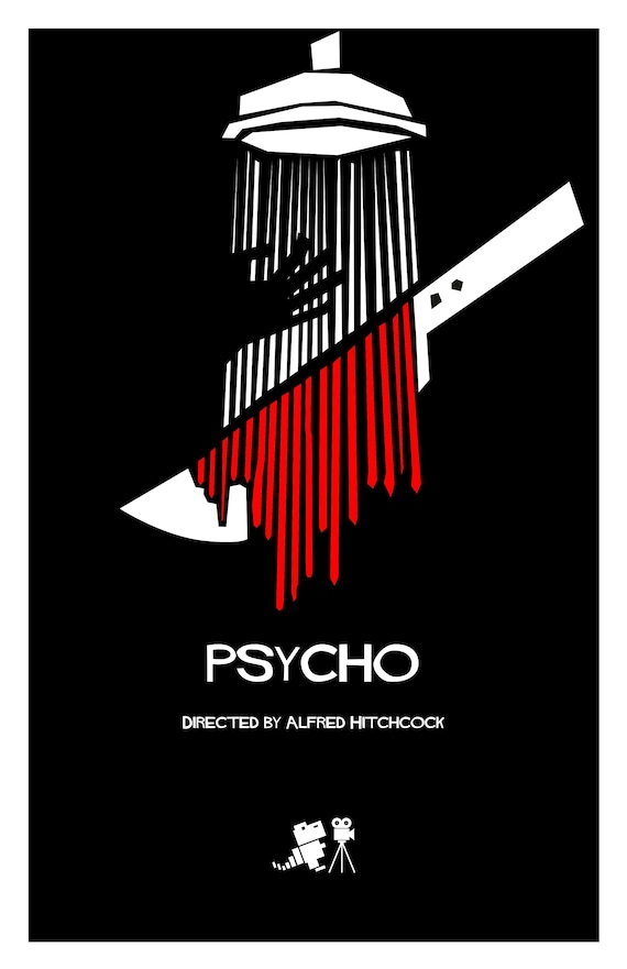 Saul Bass Psycho Poster Movie Poster Of The Week: Alfred Hitchcock In