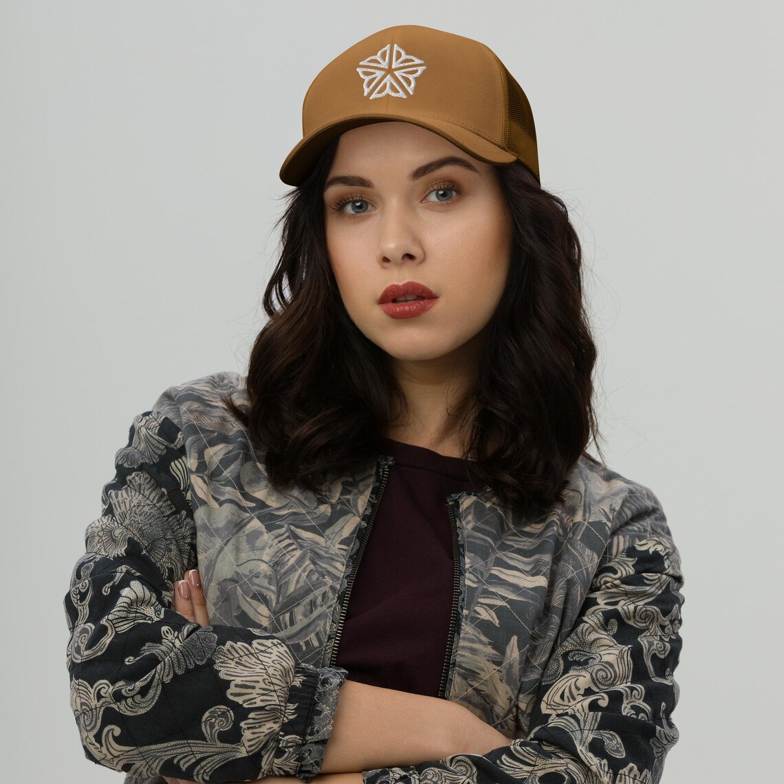 Rochester Flower City Logo Trucker Cap - Etsy