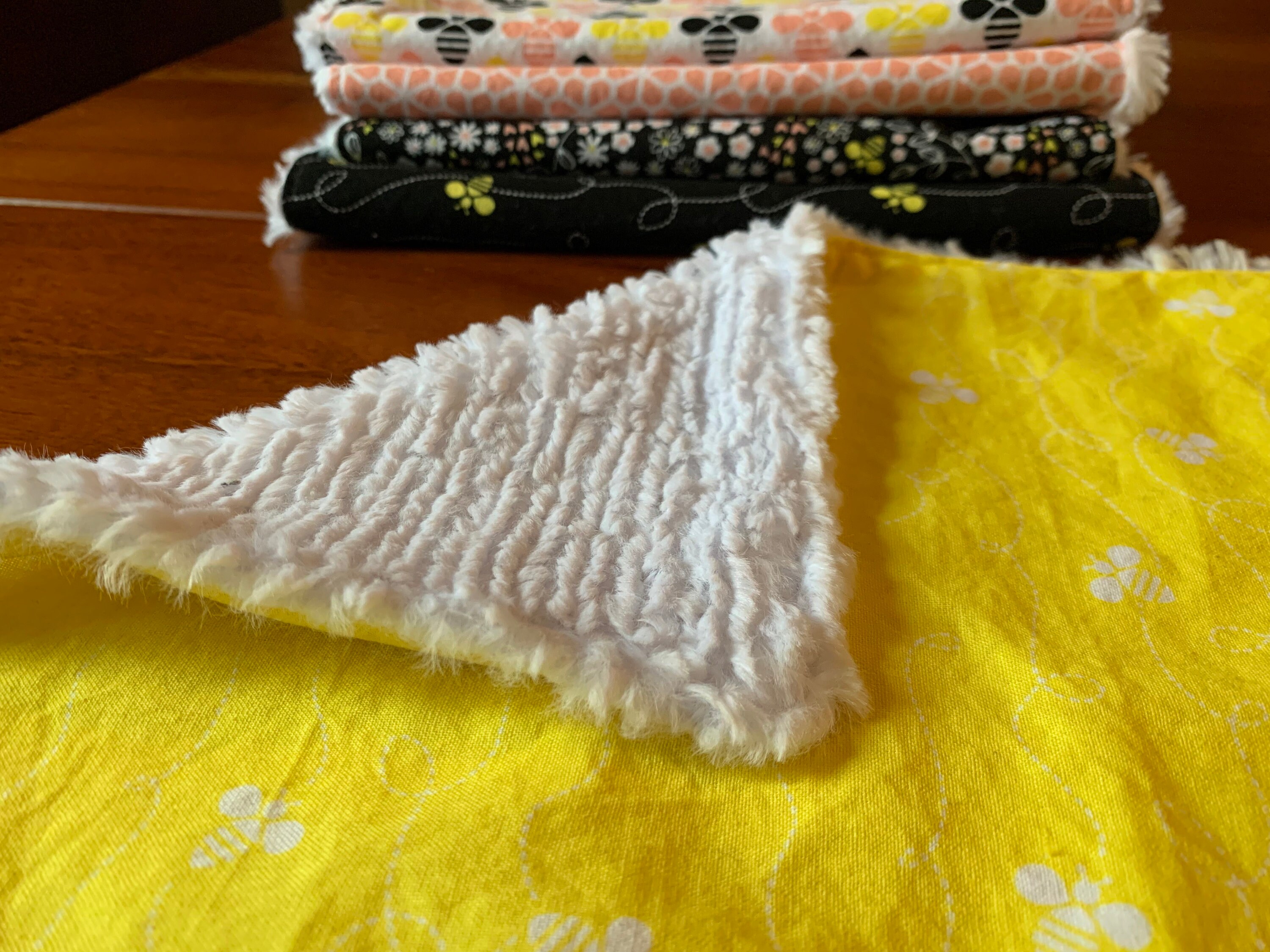 Bumble Bee Burb Cloths, Baby Shower Gift, Baby Gift, Gender Neutral ...