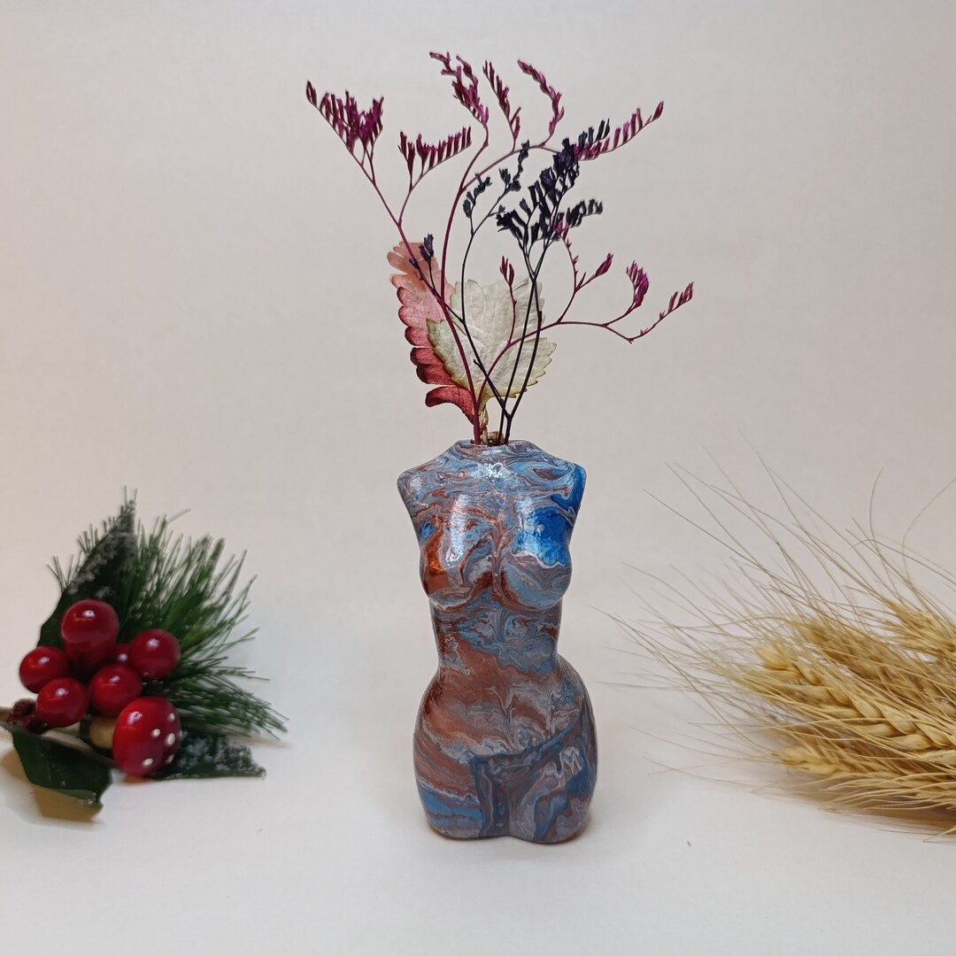 Female Body Vase, Dried Flower Vase, Ceramic Vase, Female Body ...
