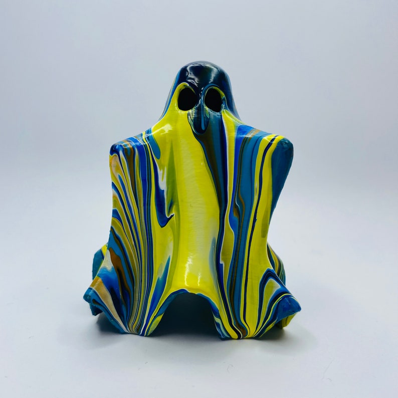 Pretty Ghost Statue Ghost Figurine 3D Halloween Decor - Etsy