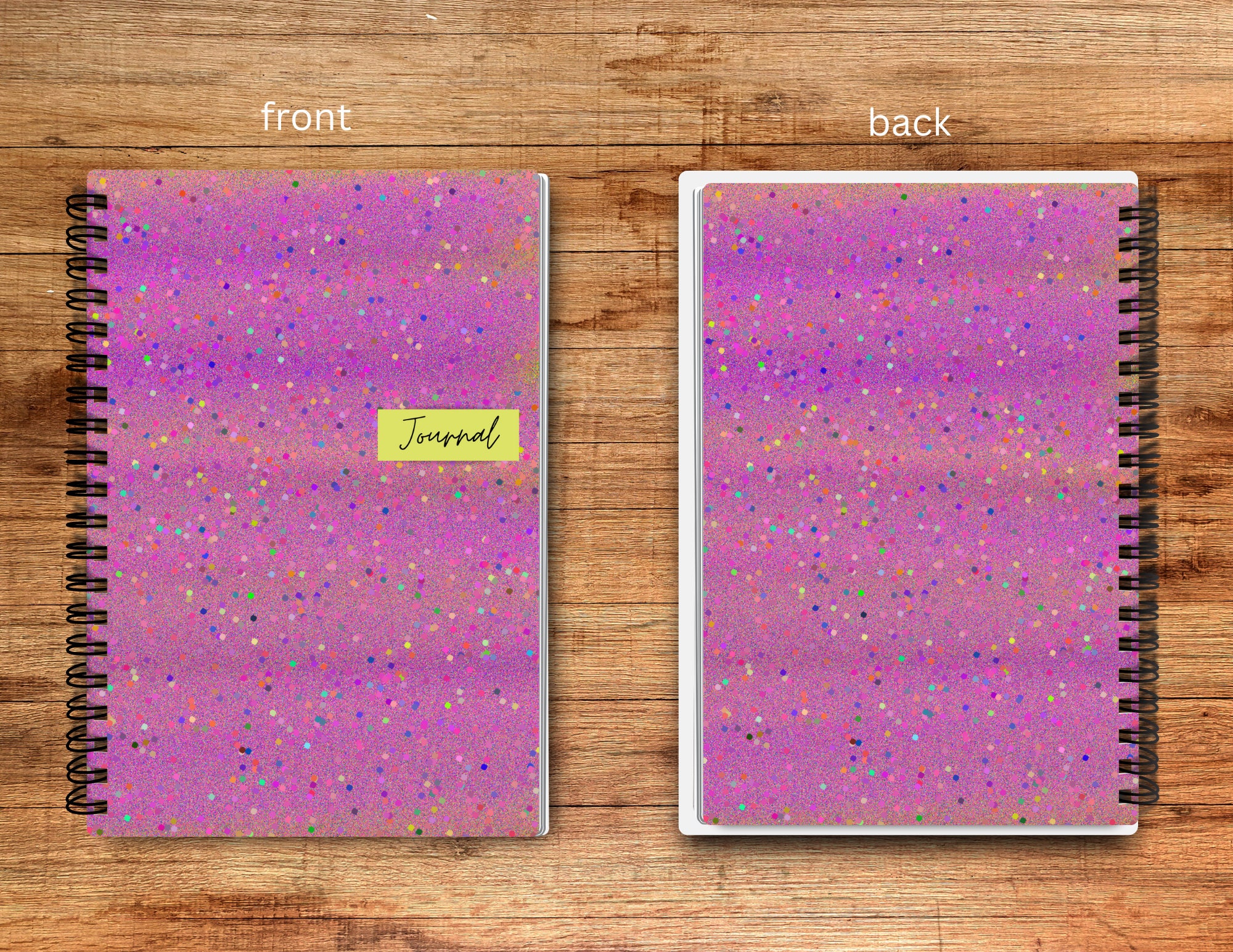 Vibrant 4-pack Spiral Notebooks - Etsy