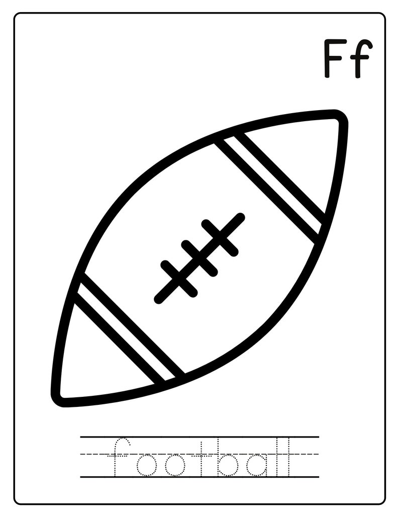 Alphabet Colouring Book, Preschool Worksheets, ABC Coloring Book for ...