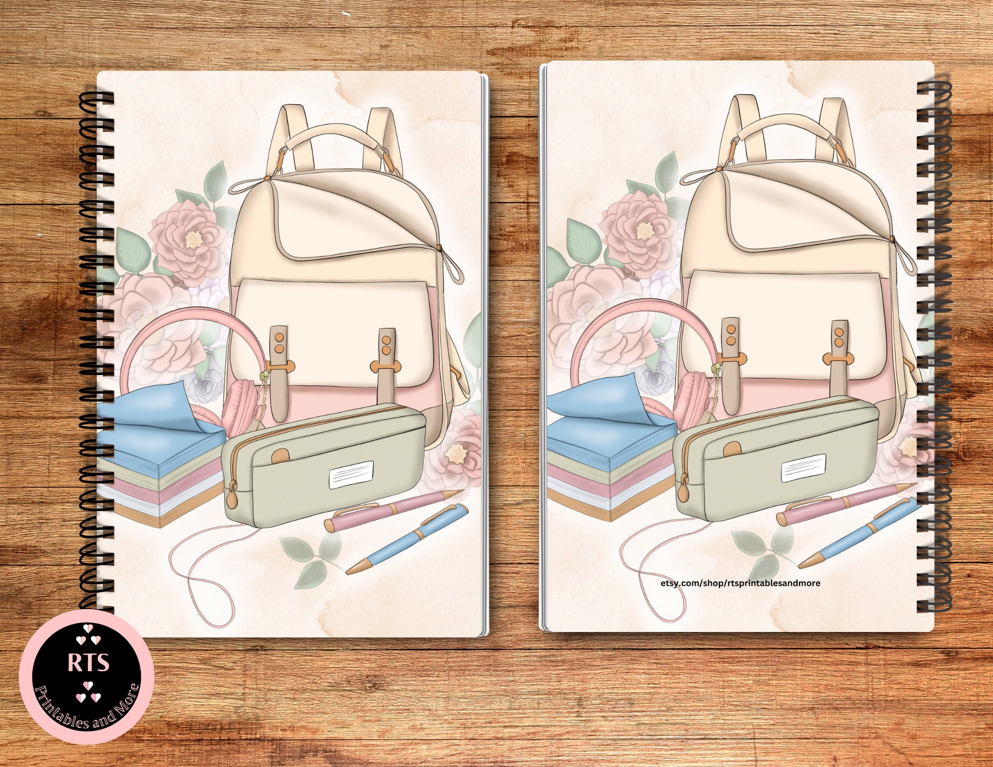 Kids Wide Ruled Spiral Notebook, Assorted Colors, 60 Sheets Each, 4 ...