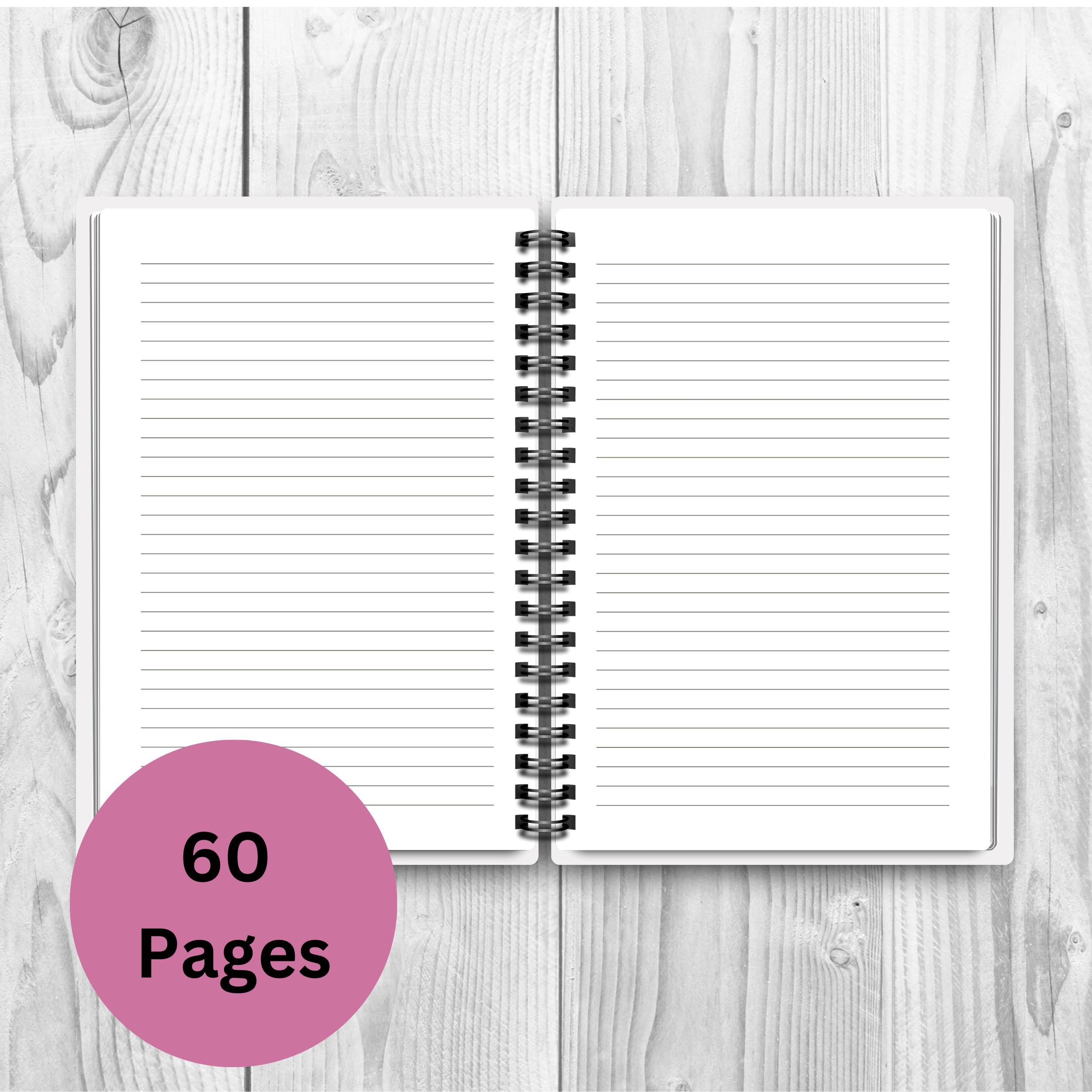 Personalized Kids' Glittery 'I Am' Affirmation Notebook Lined Pages - Etsy